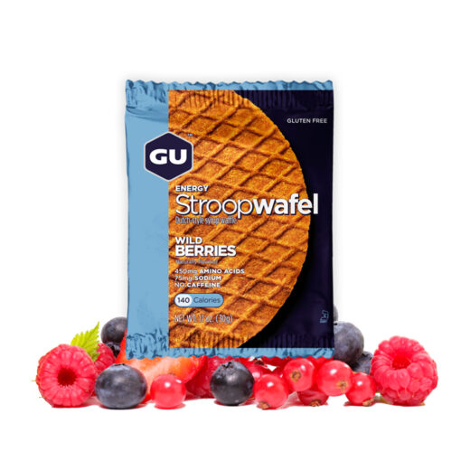 Galletas Energéticas Stroopwafel Frutos del Bosque Caja 16 Gu Energy - Bike Sprint
